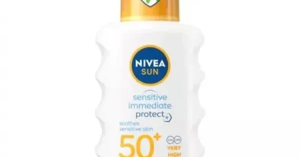 Nivea Sun Sensitive spray pentru protetie solara SPF50+, 200ml - Ropharma
